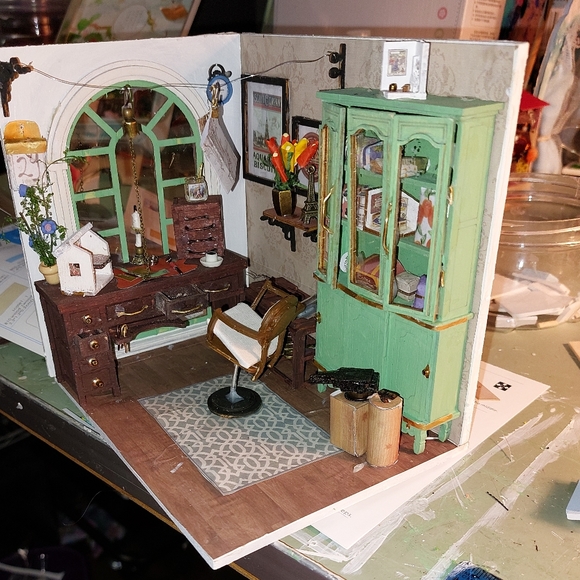Hand Crafted | Toys | Miniature Office | Poshmark